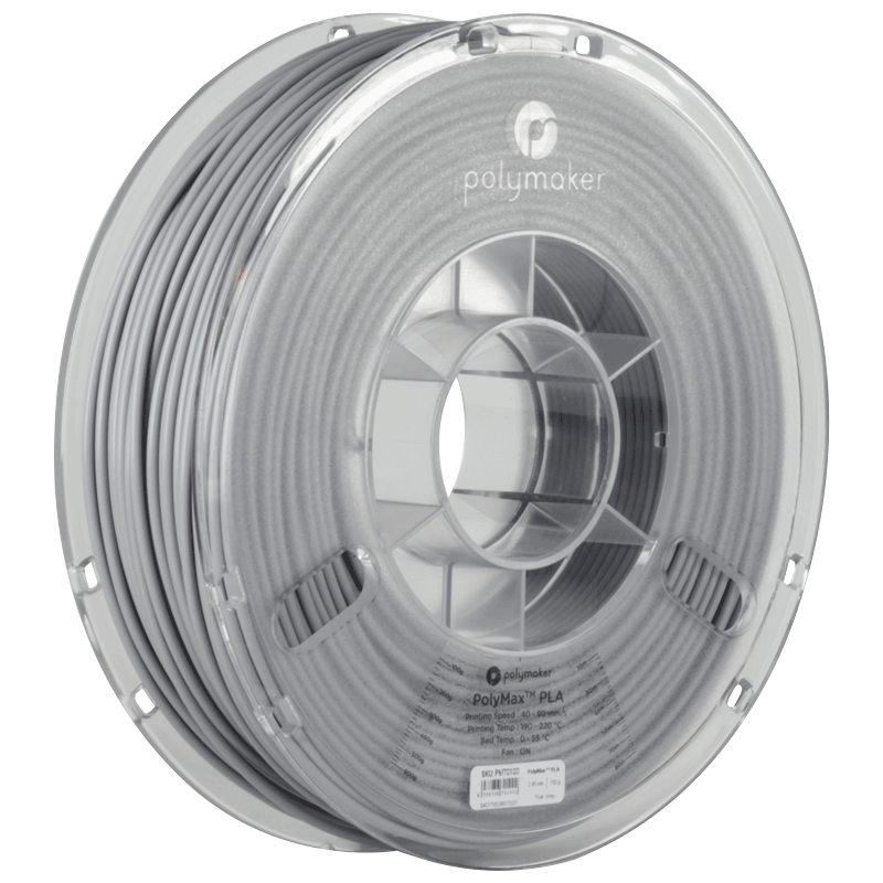 Polymaker Polymax PLA Grey Couleur Gris Diamètre 1.75 mm Poids 750g