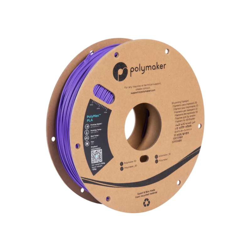 Polymaker Polymax PLA Purple - Pla Amélioré - 3D FORM