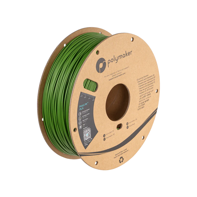 Polymaker Polylite PLA Cream Diamètre 1.75 mm Poids 1 Kg Couleur Jungle ...
