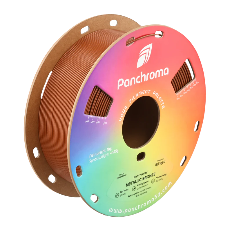 Polymaker Panchroma Metallic Bronze Diamètre 1.75 mm Poids 1 Kg Couleur ...