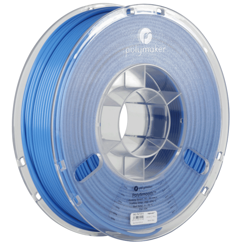 Polymaker Polysmooth Electric Blue - Polymaker Polysmooth PLA - 3D FORM